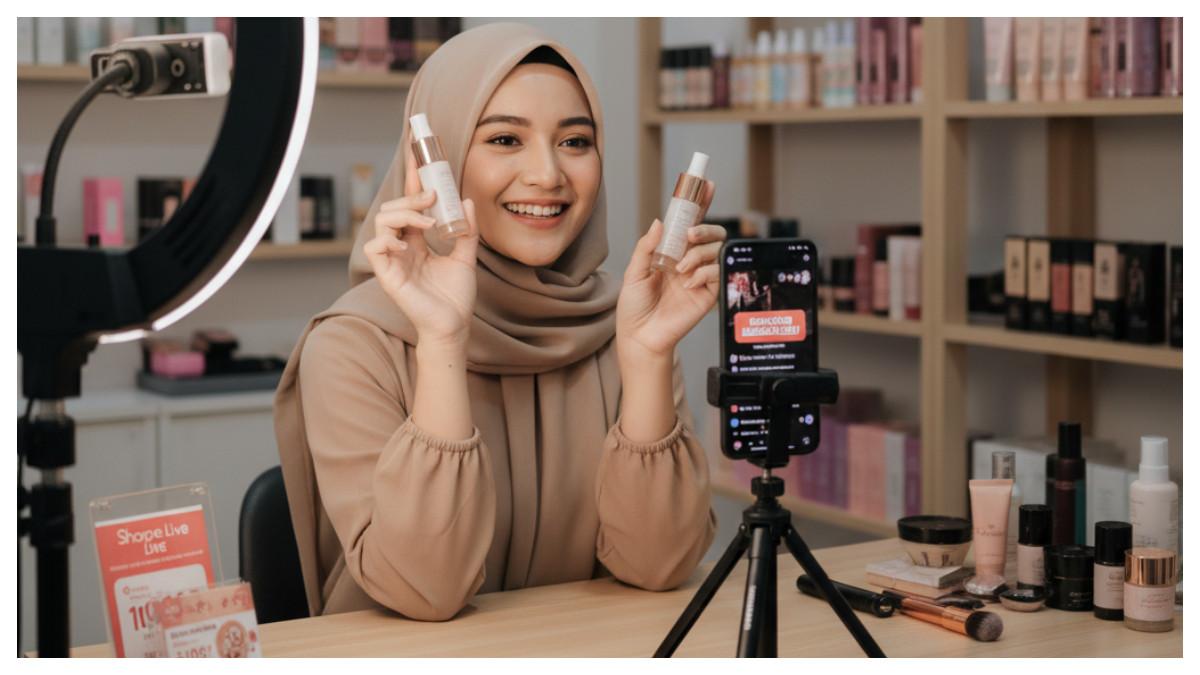 Shopee Live: Trik Jualan Laris Lewat Live Streaming - Tribunnewsmaker.com