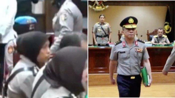 SIAPA Polwan Usap Air Mata Setelah Ferdy Sambo Dipecat? Wajah Sempat ...