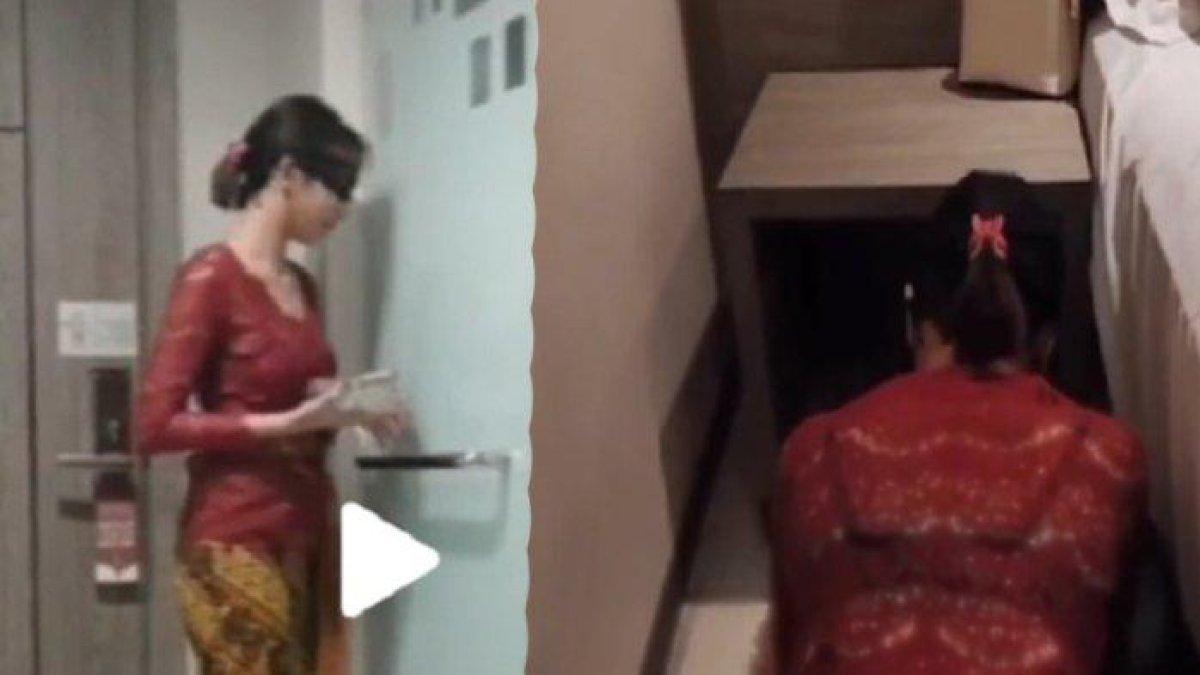 Sosok Dua Pemeran Video Syur Kebaya Merah yang Viral, Sang Wanita Aslinya Berprofesi Sebagai Ini ...