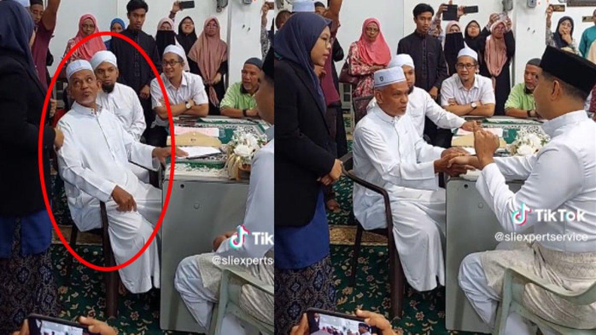 VIRAL Momen Ijab Kabul Pengantin Pria Pakai Bahasa Isyarat, Minta Diulang Gegara Ulah Wali ...