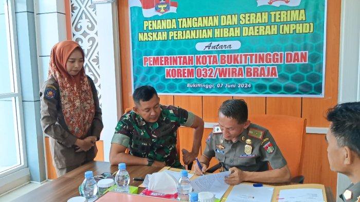 Pemko Bukittinggi Bersama Korem 032/Wirabraja Sepakati NPHD Jelang ...