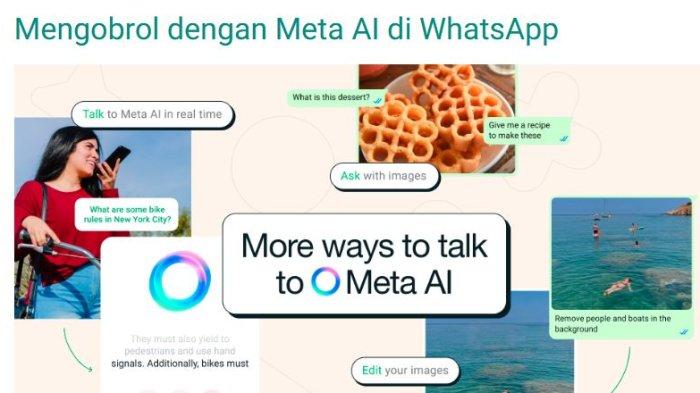 Tidak Muncul di Semua Perangkat, Simak Cara Mengaktifkan Fitur Meta AI WhatsApp di Android dan ...