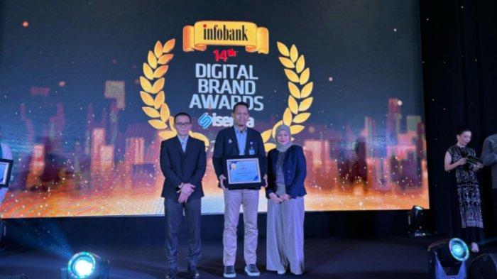 Bank Nagari Raih, 2 Penghargaan 14th Infobank-Isentia Digital Brand Awards 2025 - Tribunpadang.com