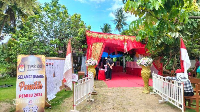 Unik, TPS 02 Gurun Laweh Nanggalo Padang Bernuansa Alek Minangkabau - Tribunpadang.com