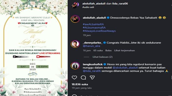 Rara LIDA Dilamar Abdullah Alaydrus Tepat di Hari Ulang Tahunnya Hari ...
