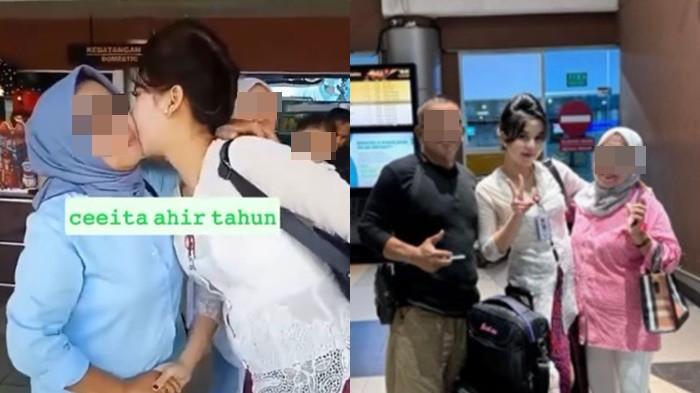 Gelagat Nisya Yakinkan Orangtua Jadi Pramugari Batik Air, Momen Jemput di Bandara Jadi Sorotan ...