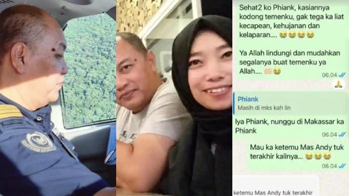 'Mau Ketemu Mas Andy Terakhir Kali' Chat Pribadi Istri Kedua Capt Andy ...