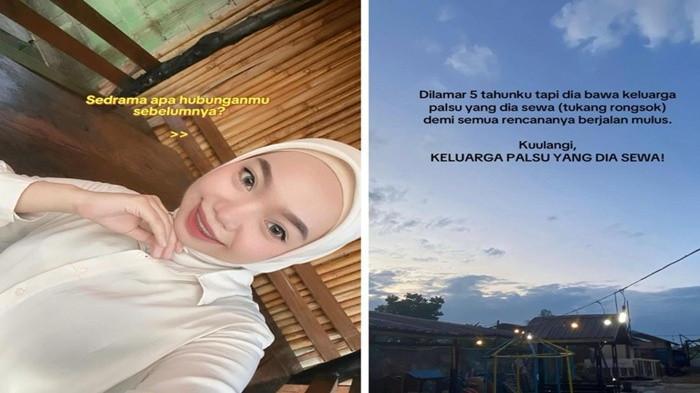 Viral, Kisah Wanita Pacaran 5 Tahun Dilamar Calon Suami dengan Keluarga Sewaan - Sripoku.com