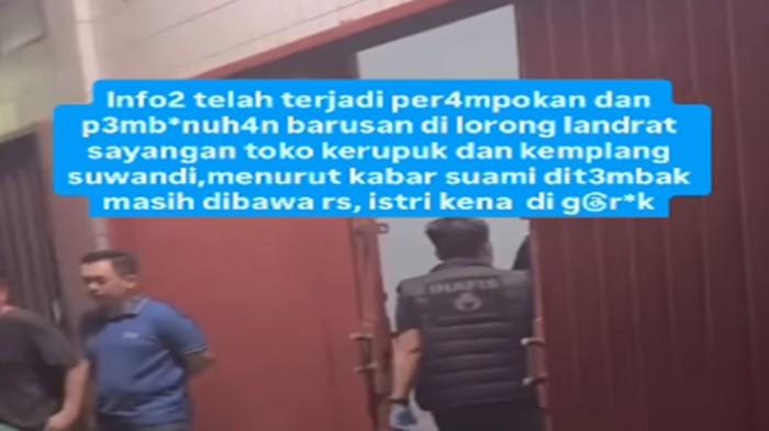 Aksi Perampokan Sadis di Toko Kerupuk 15 Ilir Palembang, Suami Tewas ...