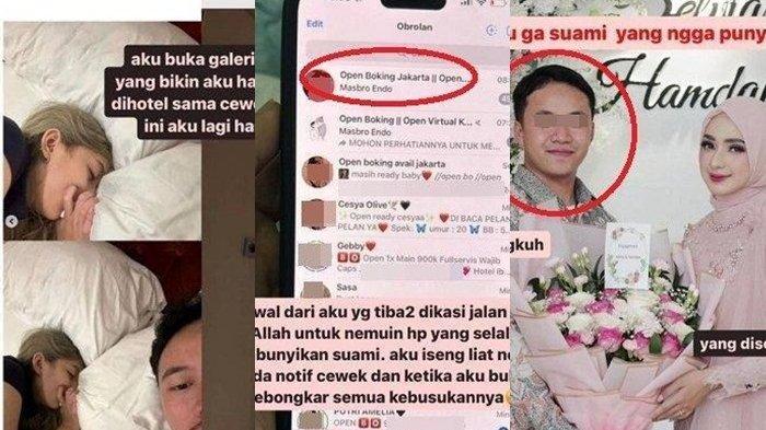 Isi Chat Suami Selebgram Aida Selvia, Berzinah Pesan Cewek Open BO ...