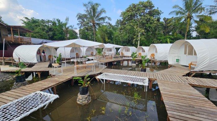 Melihat Bumi Cawang Riverside Glamping Pagar Alam, Lokasi Camping Baru ...