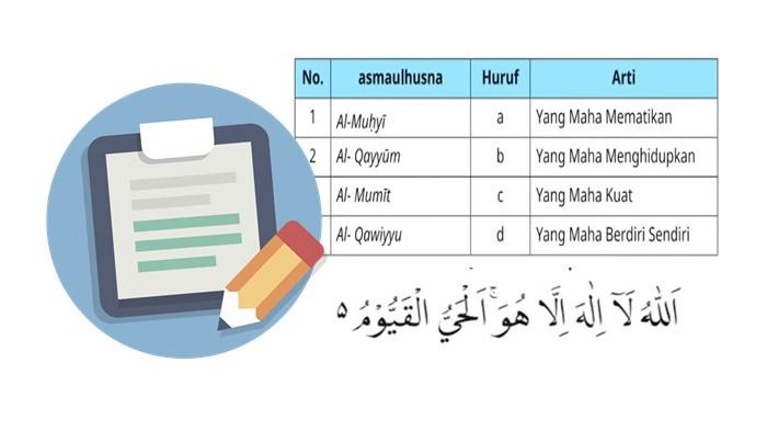 20 Latihan Soal PAI Kelas 5 SD Bab 2 Kurikulum Merdeka, Lebih Dekat dengan Nama-nama Allah ...