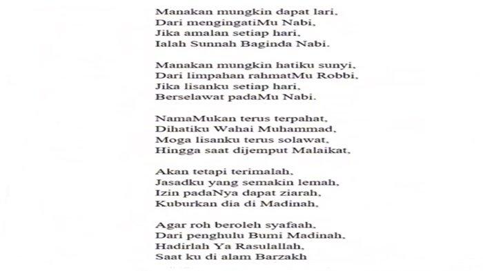 Lirik Sholawat Humko Bulana Lengkap Makna Kerinduan untuk Nabi, Lantunan Merdu Penenang Hati ...