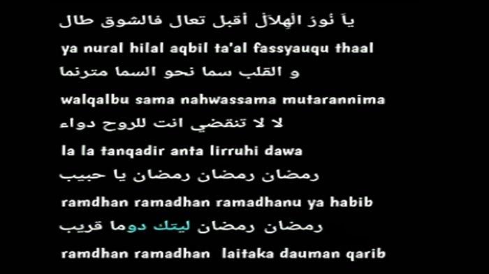 Lirik Sholawat Nurul Hilal Lengkap Arab, Latin dan Arti, Berisi ...
