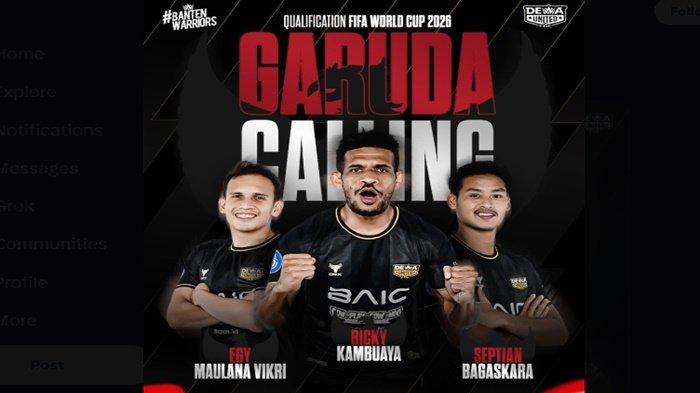 Sosok Septian Bagaskara, Wajah Baru yang Masuk Daftar Pemain Timnas Indonesia Era Patrick ...