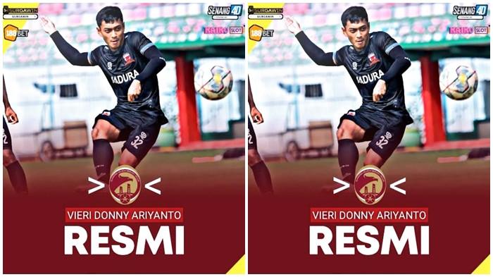 Sriwijaya FC Kedatangan Vieri Donny Ariyanto, Eks Winger Klub Liga 1 ...
