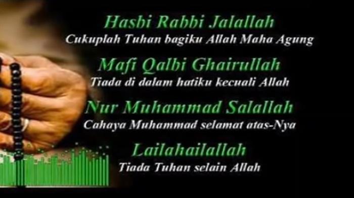 Lirik Sholawat Hasbi Rabbi Jalallah Maa Fi Qalbi Ghairullah Paling ...
