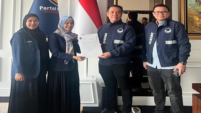 Ludi-Bertha Kantongi Rekomendasi Partai Nasdem di Pilkada Pagar Alam 2024 - Sripoku.com
