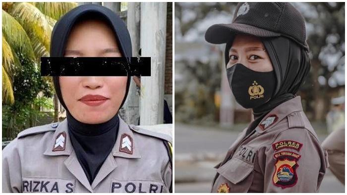 SOSOK Briptu Rizka Sintiyani, Tersangka Pembunuh Suaminya Brigadir Esco, Tugas Bhabinkamtibmas ...