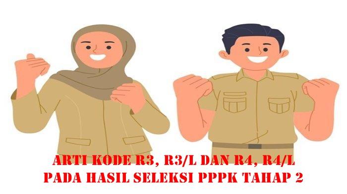 Arti Kode R3, R3/L dan R4, R4/L Pada Hasil Seleksi PPPK Tahap 2, Ini Penjelasan Resmi BKN ...