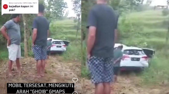 Masuk Jalur Ghoib Google Maps, Berikut Kronologi Mobil HRV Tiba-tiba ...