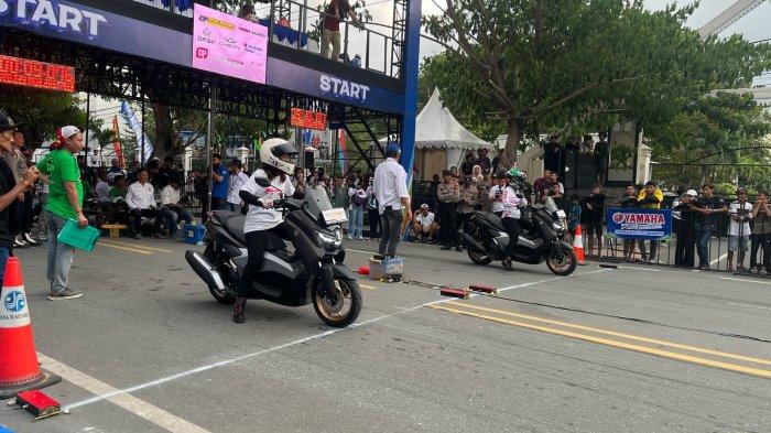 Yamaha Nmax Turbo Jadi Sorotan di Kelas Spesial Turbo Drag- Berani Drag ...