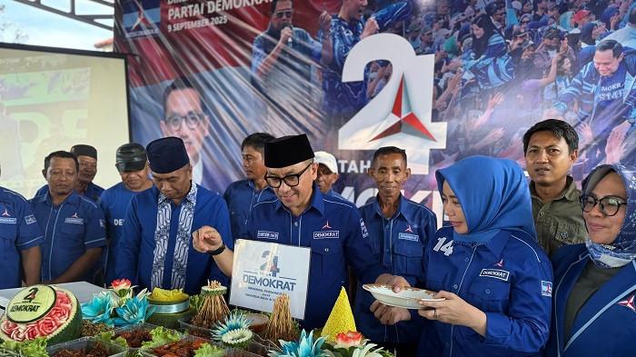 Peringati HUT Demokrat ke-24, DPC Morowali Gelar Aksi Sosial dan Doa Bersama - Tribunpalu.com