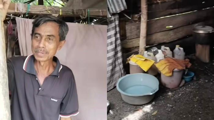 Potret Kemiskinan di Parigi Moutong, Aeman dan Anaknya Bertahan di ...