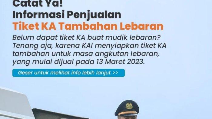 PT KAI Daop 5 Purwokerto Operasikan Kereta Api Tambahan Lebaran - Tribun-pantura.com