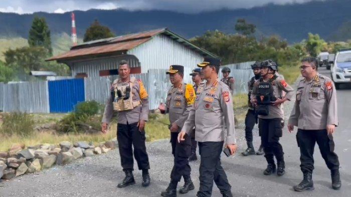 Situasi Puncak Jaya Jelang Putusan MK Sengketa Pilkada, Wakapolda Turun Gunung - Tribun-papua.com