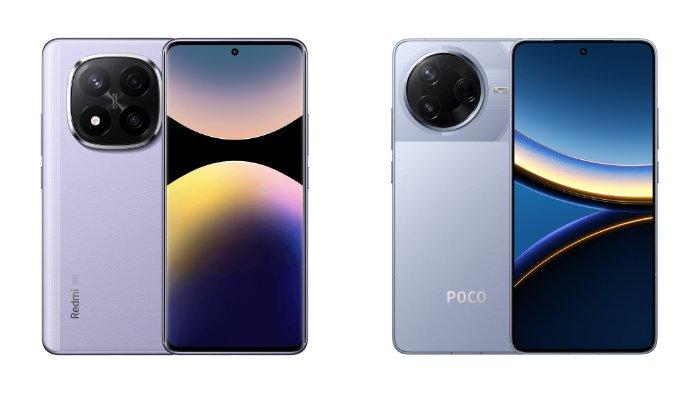 Perbandingan Spek dan Harga HP Xiaomi Redmi Note 14 Pro Plus 5G dengan POCO F7 Pro - Tribun ...