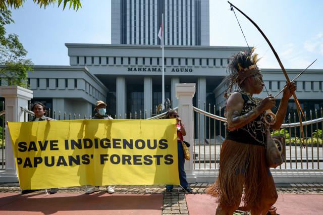 Hutan Adat Papua Ditelan Perusahaan Sawit, Suku Awyu dan Moi Tuntut ...
