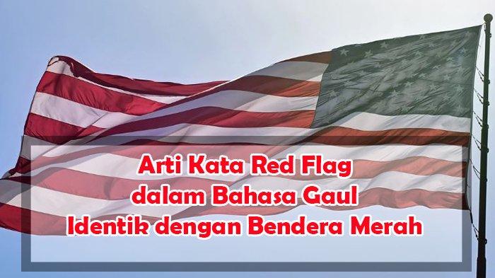 Red Flag ? Apakah Arti Kata Bendera Merah Red Flag dalam Bahasa Gaul ...