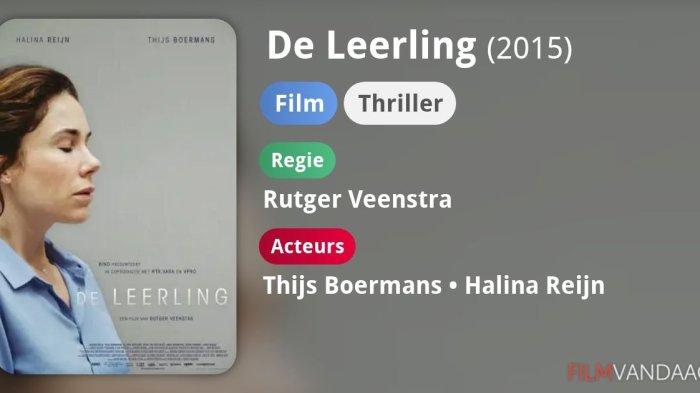 Film Belanda Populer, Nonton De Leerling 2015 Full Movie ...