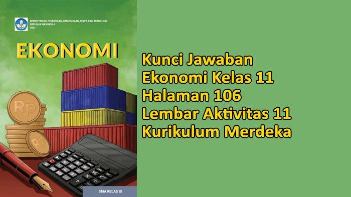 Kunci Jawaban Ekonomi Kelas 11 Halaman 106 Mengidentiikasi Jenis Pengangguran - Halaman all ...