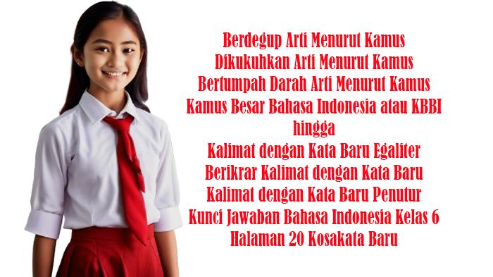 Bertumpah Darah, Dikukuhkan, Berdegup Arti Menurut Kamus dan Kalimat dengan Kata Baru Egaliter ...