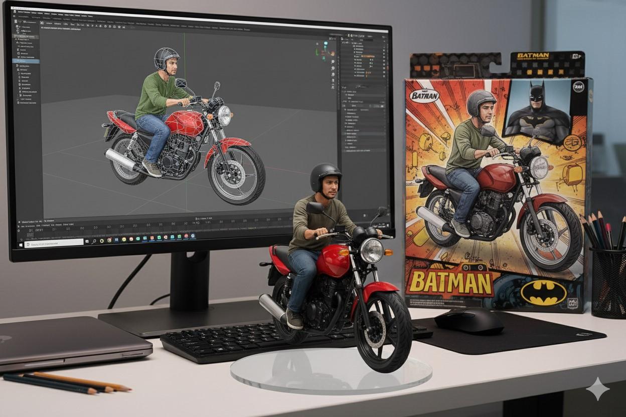 Prompt Cara Membuat Foto ala Action Figure yang lagi Viral di Media Sosial, Gampang ...