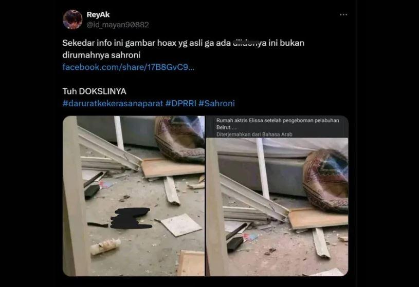 Mainan Black Mamba Ditemukan Warga Saat Rumah Ahmad Sahroni Dijarah ...