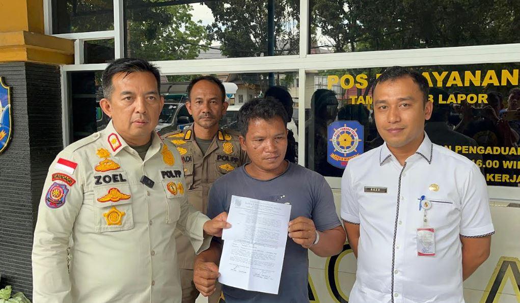 Angkutan Sampah Mandiri Terjaring Tim Satgas DLHK dan Satpol PP Pekanbaru, Langsung Bayar Denda ...