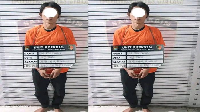 Penampakan Wajah Lie Pin Chien Tersangka Pembunuhan Rita Jelita Sinaga ...