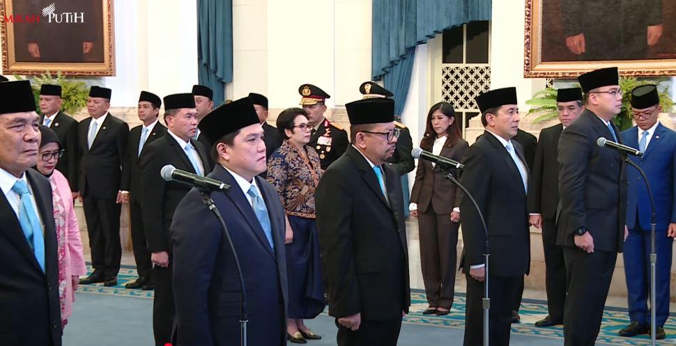 Reshuffle Kabinet Merah Putih, Prabowo Lantik 2 Menteri, 3 Wamen, hingga Penasehat Khusus ...