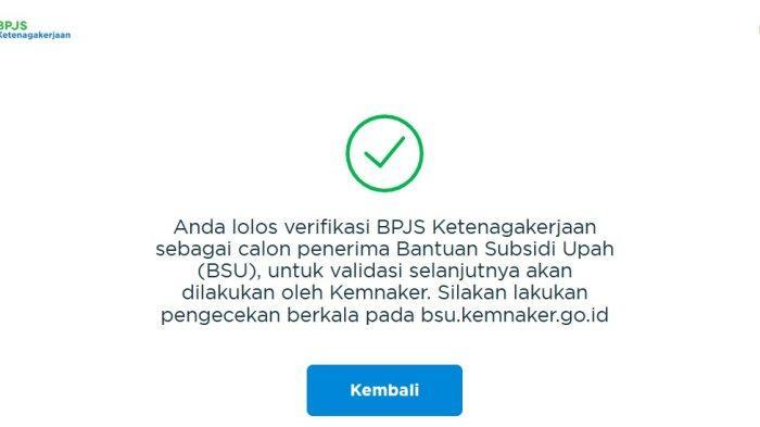 Status BSU 2025 Tiba-Tiba Berubah Jadi Tidak Memenuhi Syarat? Simak ...