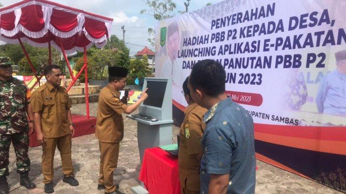 Kepala Bakeuda Sambas Sebut Aplikasi E-Pakatan Permudah Masyarakat Bayar Pajak - Tribunpontianak ...