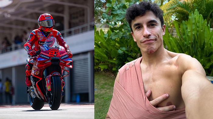 KONDISI Marc Marquez Usai Crash di MotoGP Mandalika 2025, Dokter: Alami ...