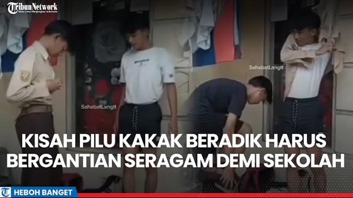Kakak Adik di Bogor Bergantian Seragam Sekolah, Kisah Haru 2025 yang Buka Mata Kita ...
