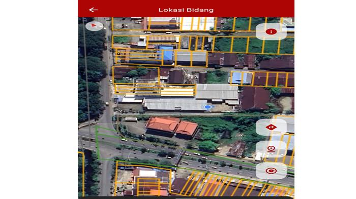 Cara Lihat Peta Bidang Tanah Sudah Garis Kuning Atau Tidak Dalam Sertifikat - Tribunpontianak.co.id
