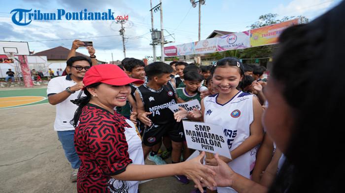 Perbasi Cup 2025 Resmi Dibuka Bupati Landak Karolin Margret Natasa ...