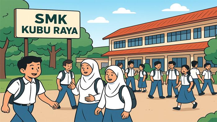 DAFTAR 5 Sekolah SMK Kecamatan Sungai Raya Kubu Raya, Ada SMK ...