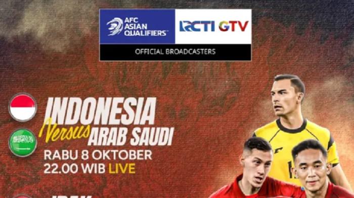 Apakah Timnas Indonesia vs Arab Saudi Ronde 4 Kualifikasi Piala Dunia 2026 Disiarkan Gratis ...