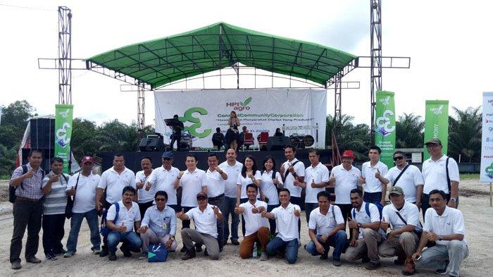 HPI Agro Resmikan Tower BTS di Kawasan Perkebunan - Tribunpontianak.co.id